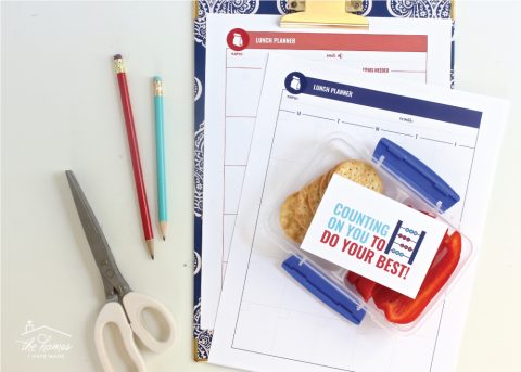 Printable Lunch Box Planner & Print-&-Go Lunch Notes - The Homes I Have ...