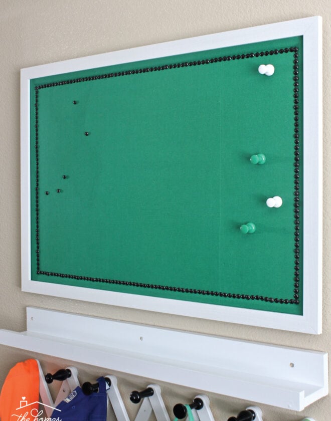 DIY Large Pin Board (with an acrylic dry-erase surface!) - The Homes I ...