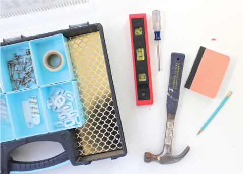 How to Assemble a Picture Hanging Kit - The Homes I Have Made