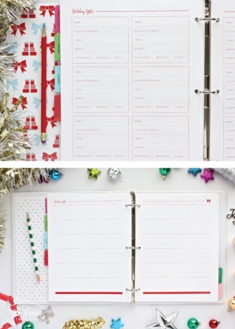 Printable Holiday/Christmas Planner - The Homes I Have Made