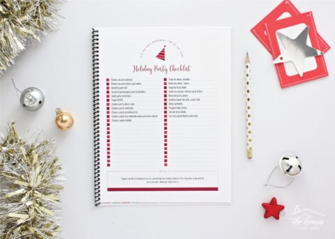 Printable Holiday/Christmas Planner - The Homes I Have Made