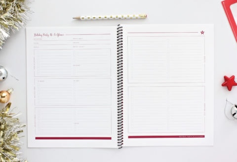 Printable Holiday/Christmas Planner - The Homes I Have Made