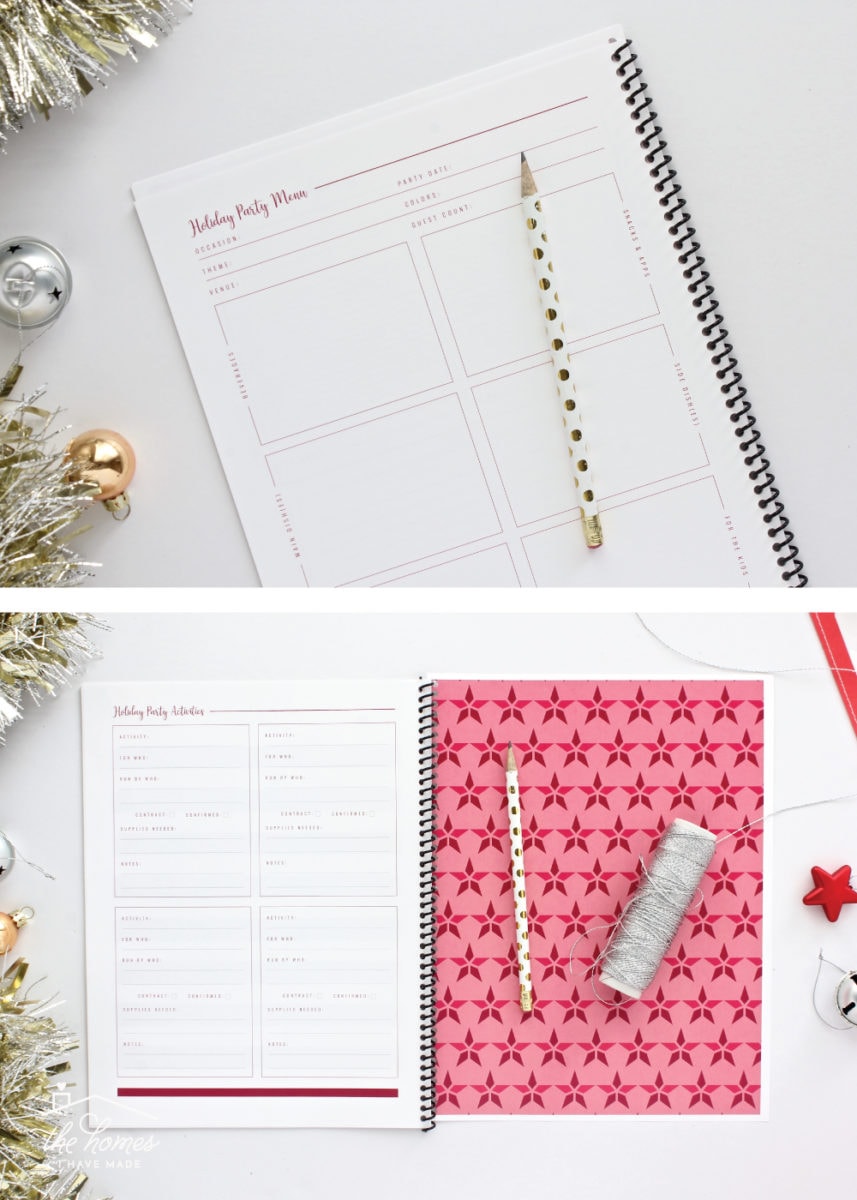 Printable Holiday/Christmas Planner - The Homes I Have Made