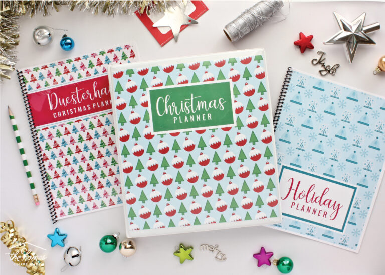 Printable Holiday/Christmas Planner - The Homes I Have Made