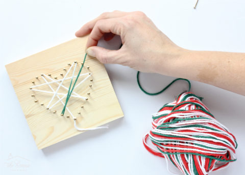 Easy DIY String Art Gift Idea (Perfect for Kids!) - The Homes I Have Made