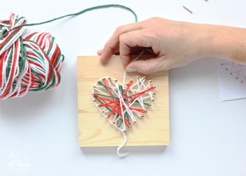 Easy DIY String Art Gift Idea (Perfect for Kids!) - The Homes I Have Made