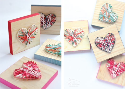 Easy DIY String Art Gift Idea (Perfect for Kids!) - The Homes I Have Made