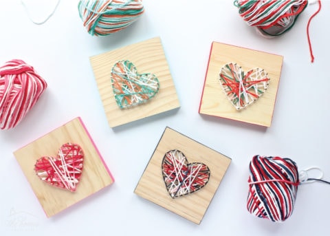 Easy DIY String Art Gift Idea (Perfect for Kids!) - The Homes I Have Made
