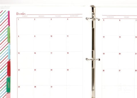 Printable Blank Monthly Calendar Pages (Undated & Editable!) - The ...