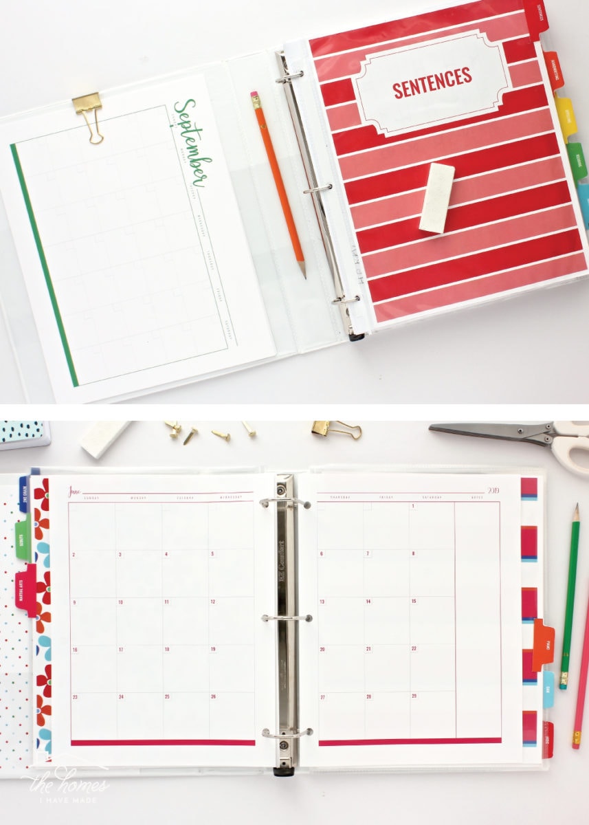 Printable Blank Monthly Calendar Pages (Undated & Editable!) - The ...