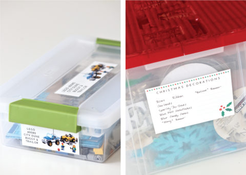 70+ Creative Ways to Label Baskets & More! - The Homes I Have Made