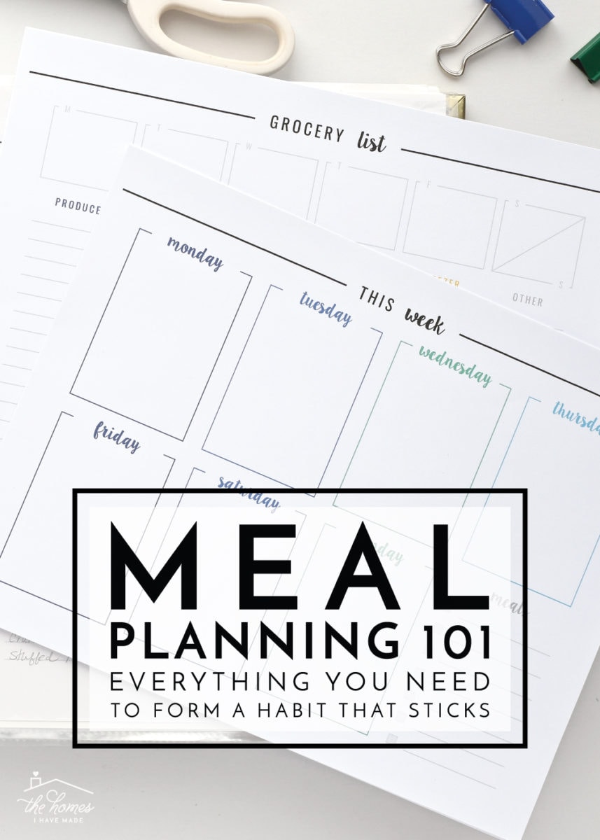 Meal Planning 101 | Everything You Need to Know to Create a Habit that ...