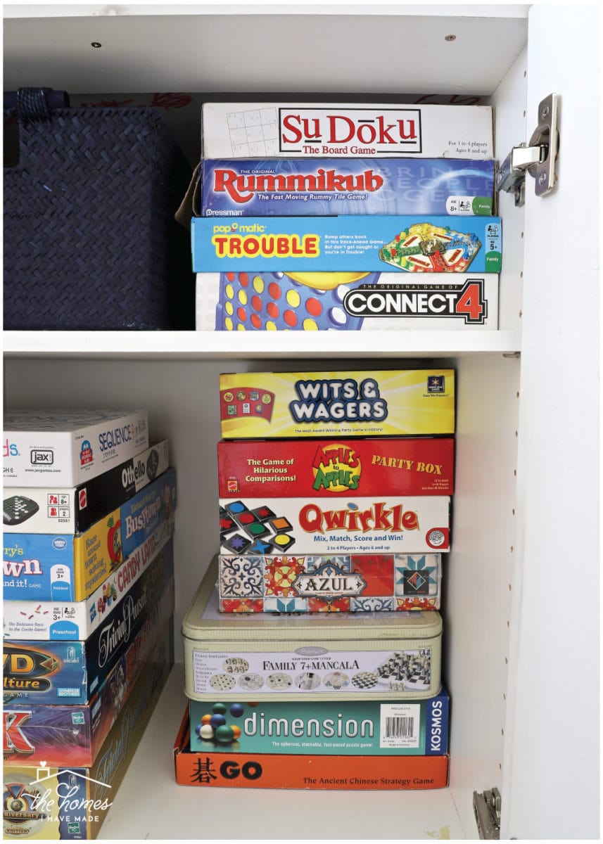 Organizing Board Games Tips & Tricks - The Homes I Have Made