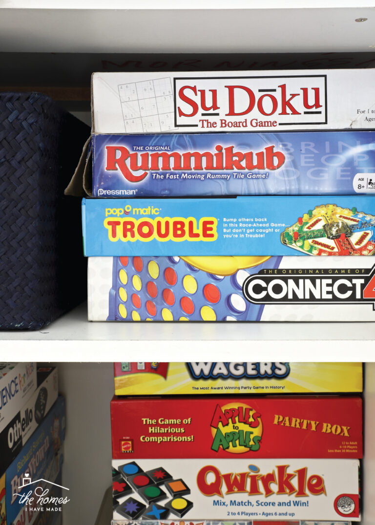 Organizing Board Games Tips & Tricks - The Homes I Have Made