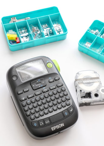 Easy Sewing Machine Feet Storage Solution - The Homes I Have Made