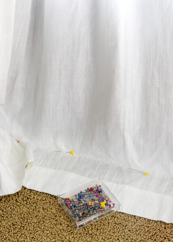 How to Hem Curtains | A Foolproof Method! - The Homes I Have Made