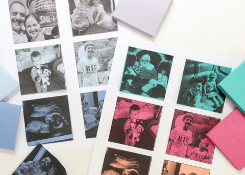 How to Print Photos Onto Post-It Notes - The Homes I Have Made