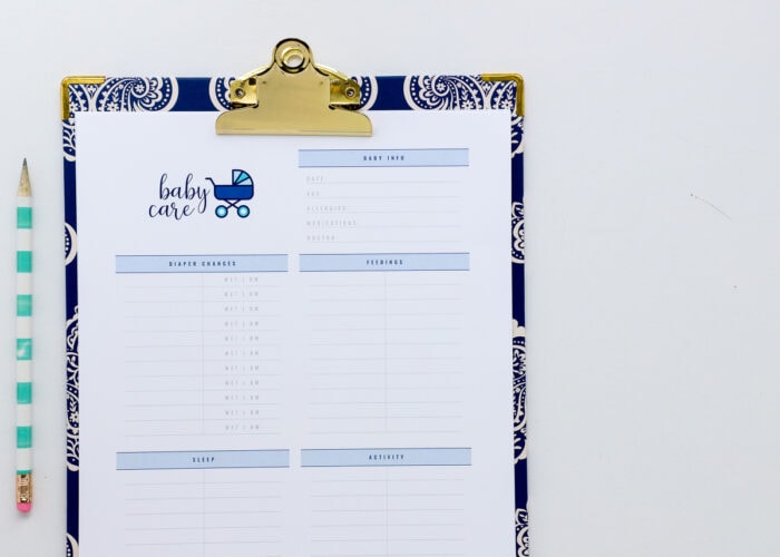 Printable Babysitter Notes & Instructions - The Homes I Have Made