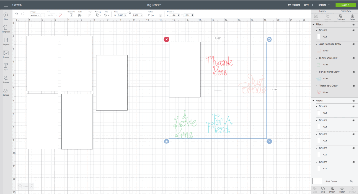 How to Write on Tags & Labels With Cricut Pens - The Homes I Have Made