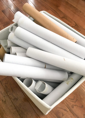 Easy & Practical Ideas for Storing Vinyl Rolls - The Homes I Have Made