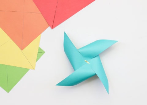 DIY Pinwheel Mobile for the Nursery - The Homes I Have Made