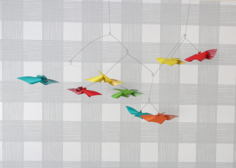 DIY Pinwheel Mobile for the Nursery - The Homes I Have Made