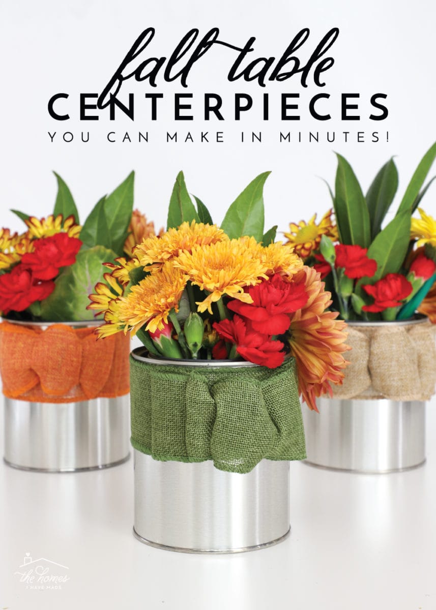 Easy Fall Table Centerpieces (You Can Make In Minutes!) - The Homes I ...