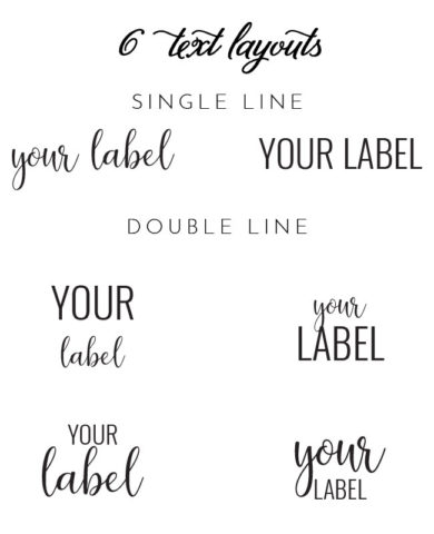 The Ultimate Set of Printable Labels - The Homes I Have Made