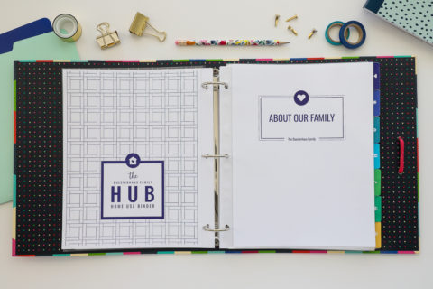 The Family HUB | the Ultimate Home Management Binder System - The Homes ...