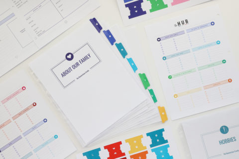The Family HUB | the Ultimate Home Management Binder System - The Homes ...