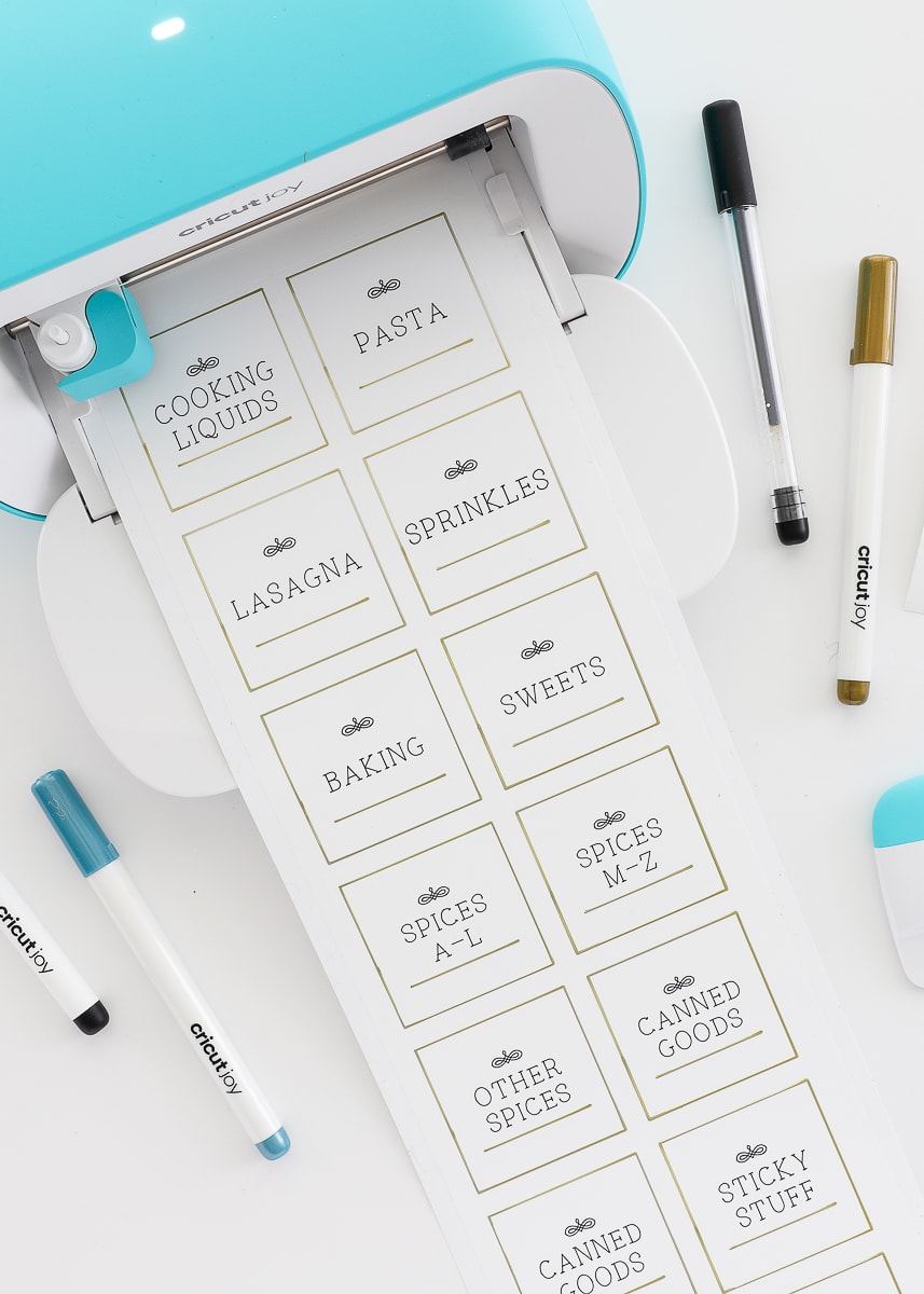 How To Make Labels With Cricut Joy Open Edutalk