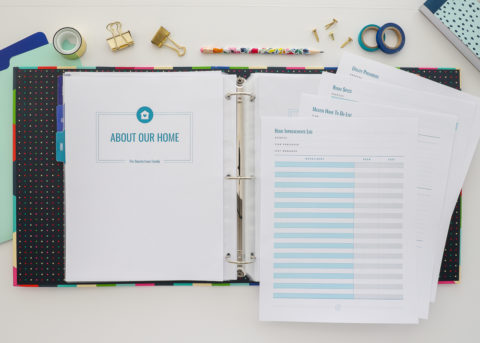 The Family HUB | the Ultimate Home Management Binder System - The Homes ...