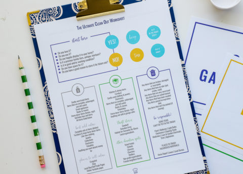 Conquer Your Kitchen Clutter Workbook - The Homes I Have Made