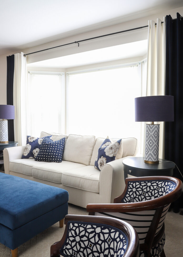 How to Hang Curtains On Rings (With Perfect Results!) - The Homes I ...