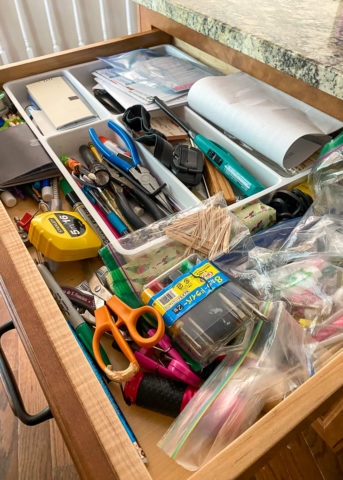 Make Drawer Organizers with Cardboard Boxes - The Homes I Have Made