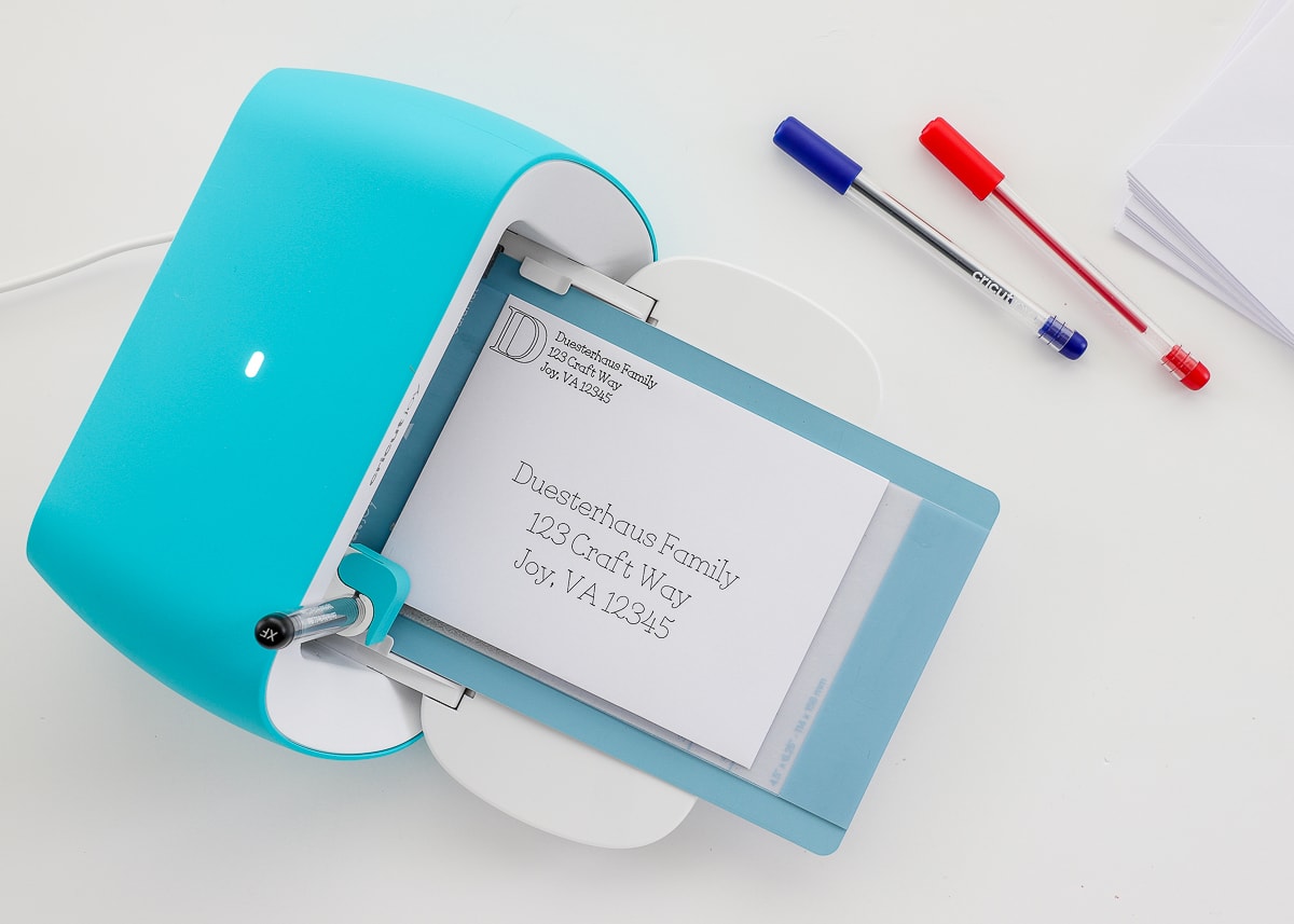  How To Address Envelopes With Cricut Joy The Homes I Have Made