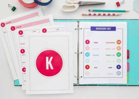 Printable Moving Box Labels & Inventories - The Homes I Have Made