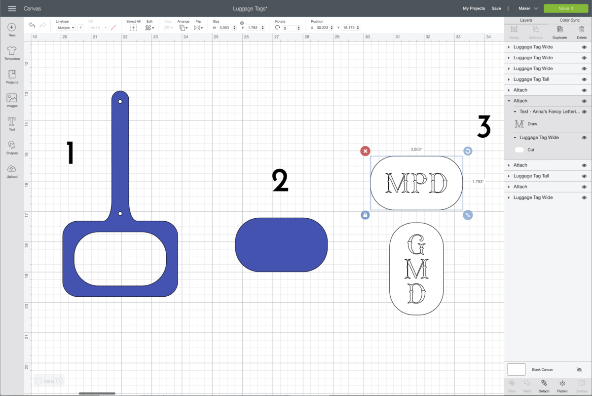 How to Make (Super Chic) Luggage Tags with a Cricut - The Homes I Have Made