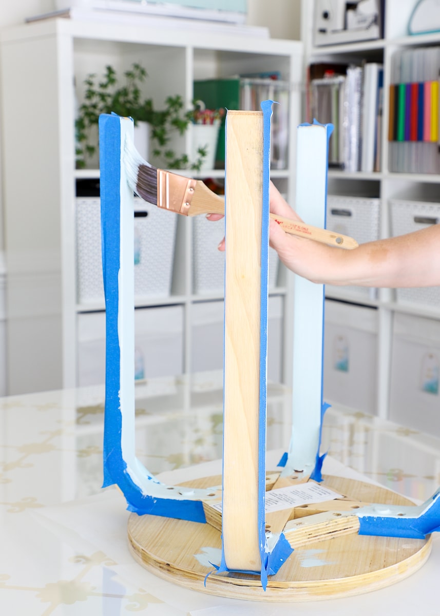 DIY Painted Stacking Stools - The Homes I Have Made