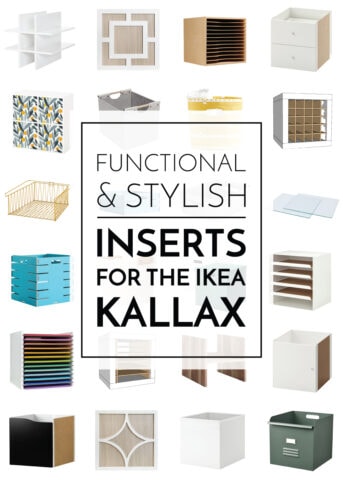 Functional & Stylish Inserts for the IKEA Kallax - The Homes I Have Made