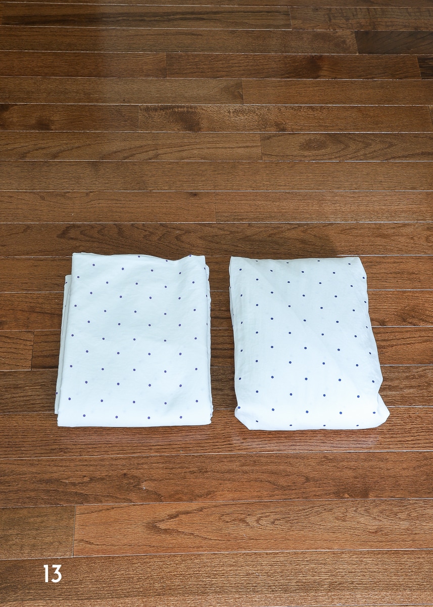 How to Fold Sheets (So They Stack Nicely!) - The Homes I Have Made