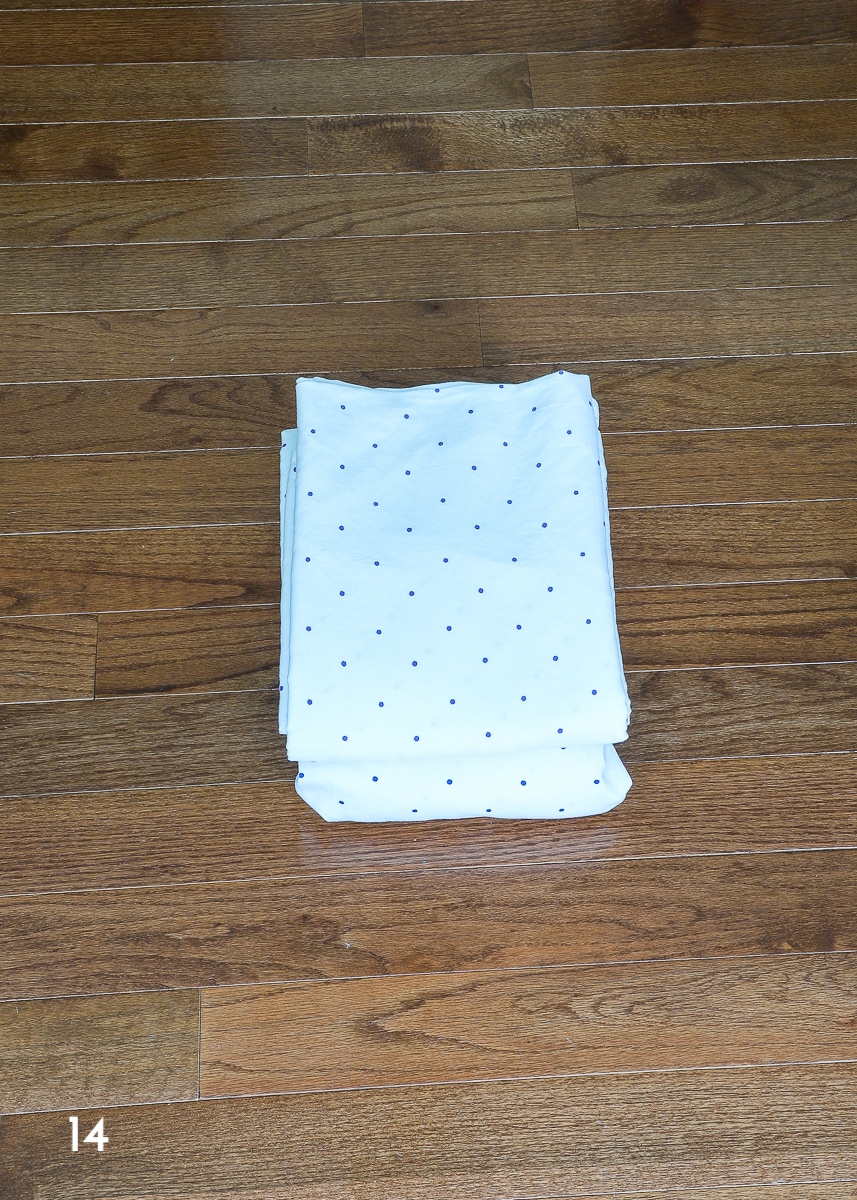 How to Fold Sheets (So They Stack Nicely!) - The Homes I Have Made