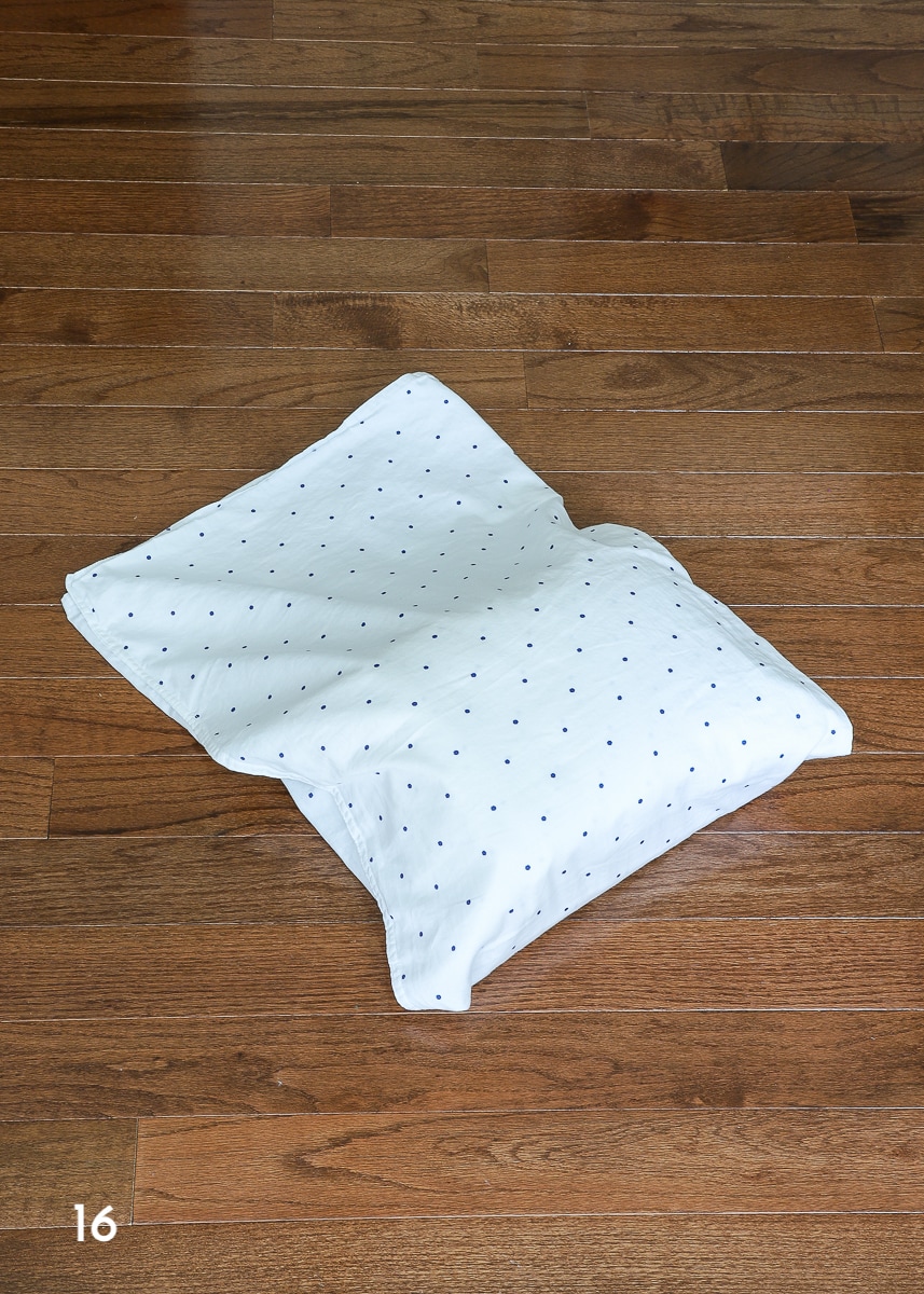 How to Fold Sheets (So They Stack Nicely!) - The Homes I Have Made