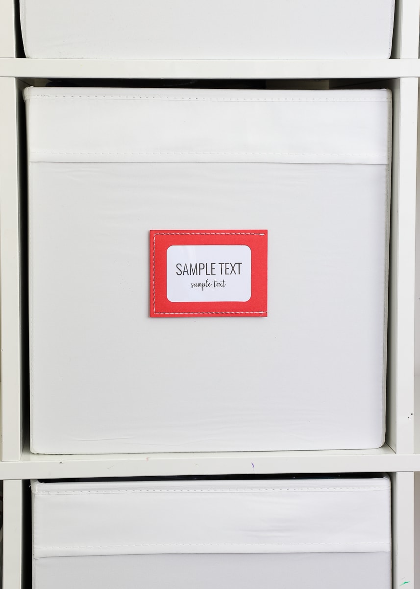 Creative Ways to Label IKEA DRONA Bins - The Homes I Have Made