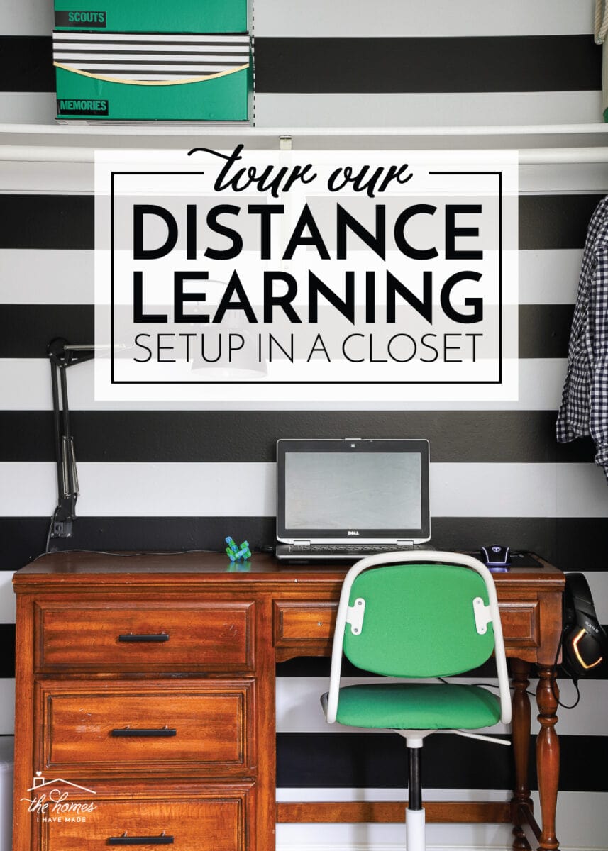 Tour Our Distance Learning Setup! - The Homes I Have Made