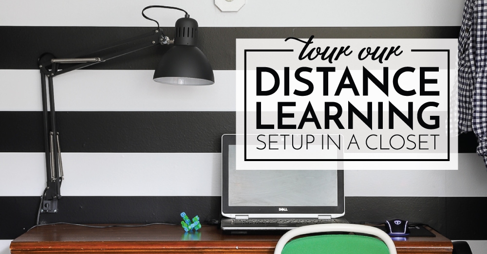 Tour Our Distance Learning Setup! - The Homes I Have Made