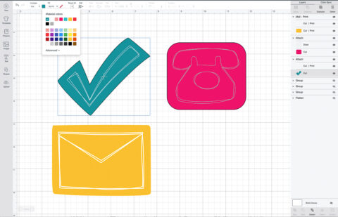 How to Use Print Then Cut on a Cricut - The Homes I Have Made