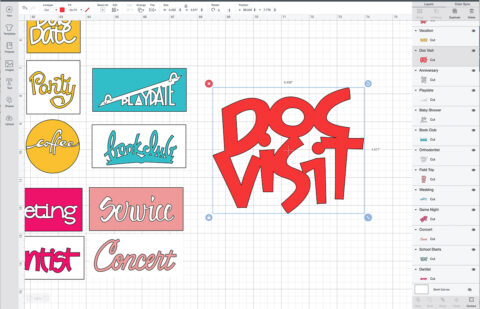 How to Use Print Then Cut on a Cricut - The Homes I Have Made