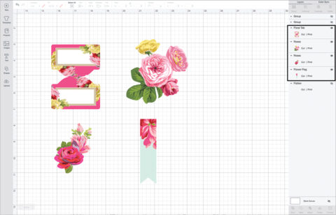 How to Use Print Then Cut on a Cricut - The Homes I Have Made