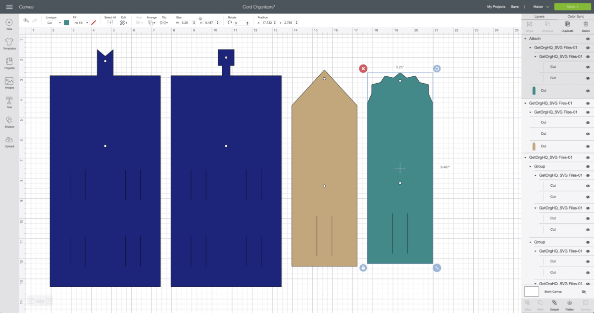 Easy DIY Cord Keepers (With FREE SVG File!) - The Homes I Have Made